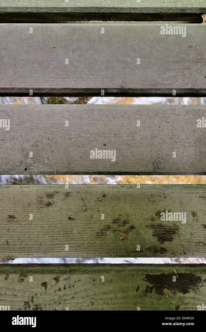 Planks over the water Stock Photo - Alamy