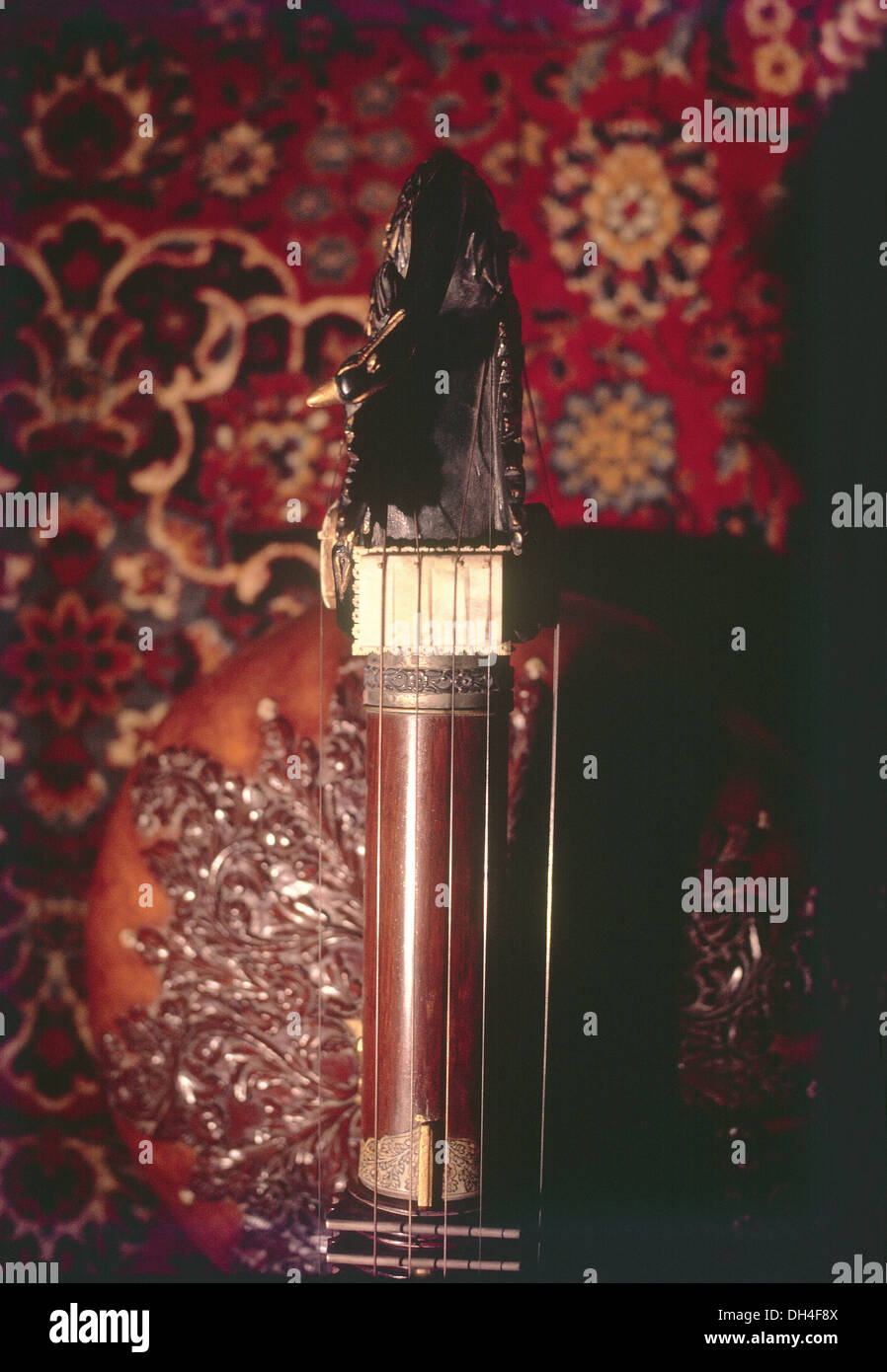 rudra veena musical instrument India Stock Photo - Alamy