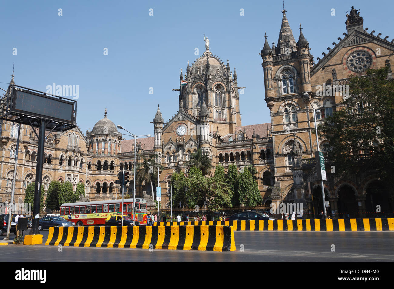 CST Chhatrapati Shivaji Terminus Mumbai Maharashtra India Asia Jan 2012 ...