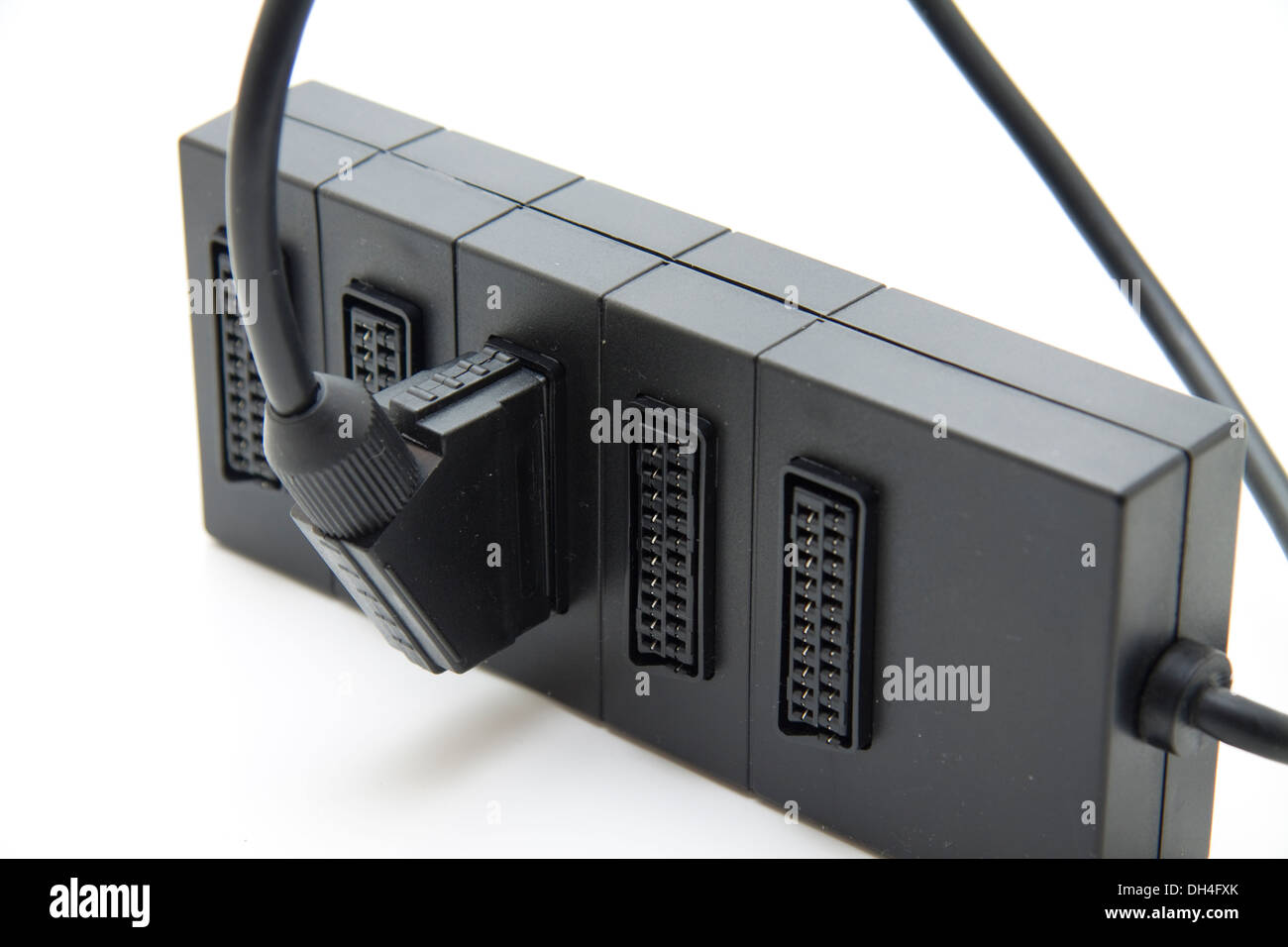Scart tv plug hi-res stock photography and images - Alamy