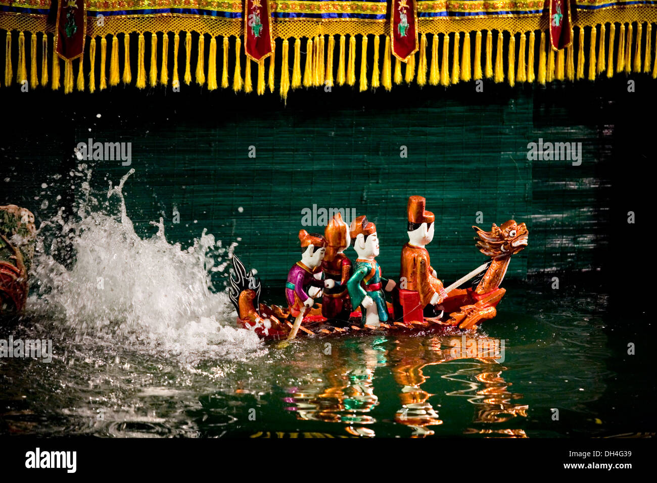 Puppets. Water puppet theater Thang Long. Hanoi, Vietnam, Asia Stock ...