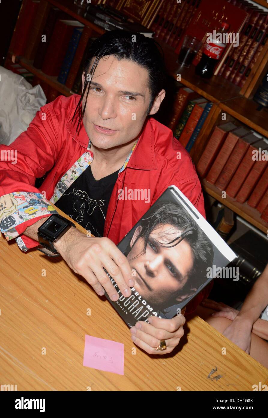 New York, NY, USA. 30th Oct, 2013. Corey Feldman at in-store appearance ...