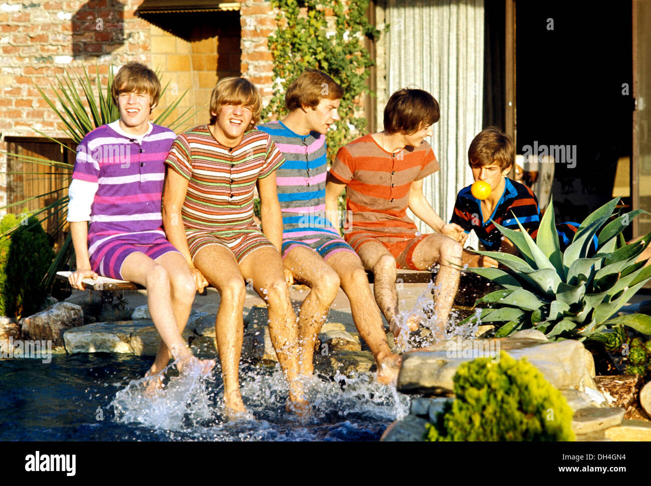 HERMAN'S HERMITS UK pop group about 1968. From left: Peter Noone, Karl ...