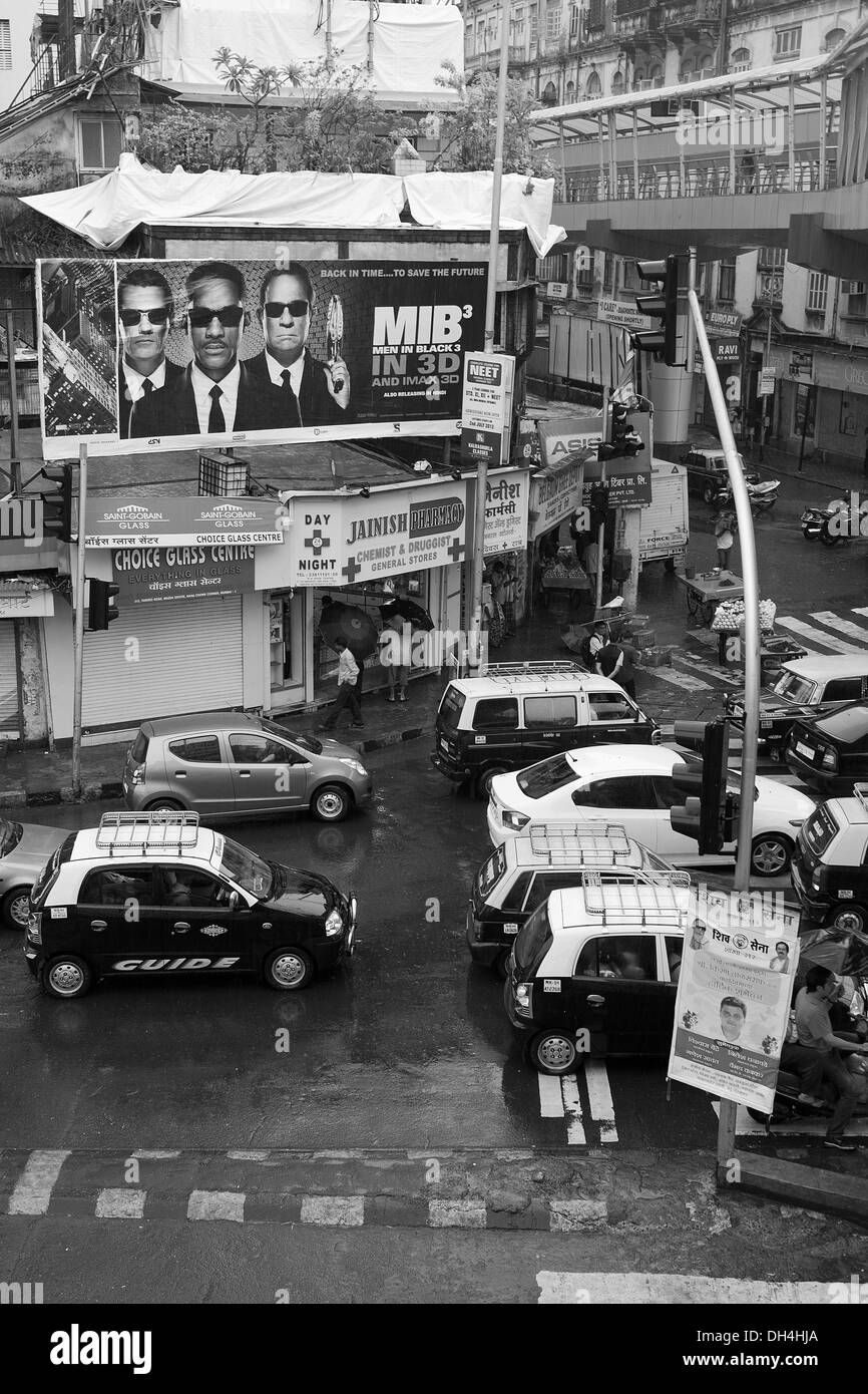 Traffic in Grant road Nana Chowk Mumbai Maharashtra India Asia June ...