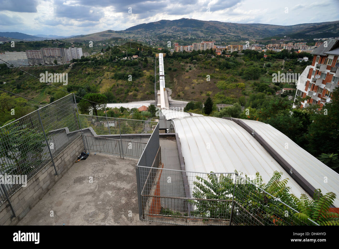 Italy potenza escalator escalators hi-res stock photography and images ...