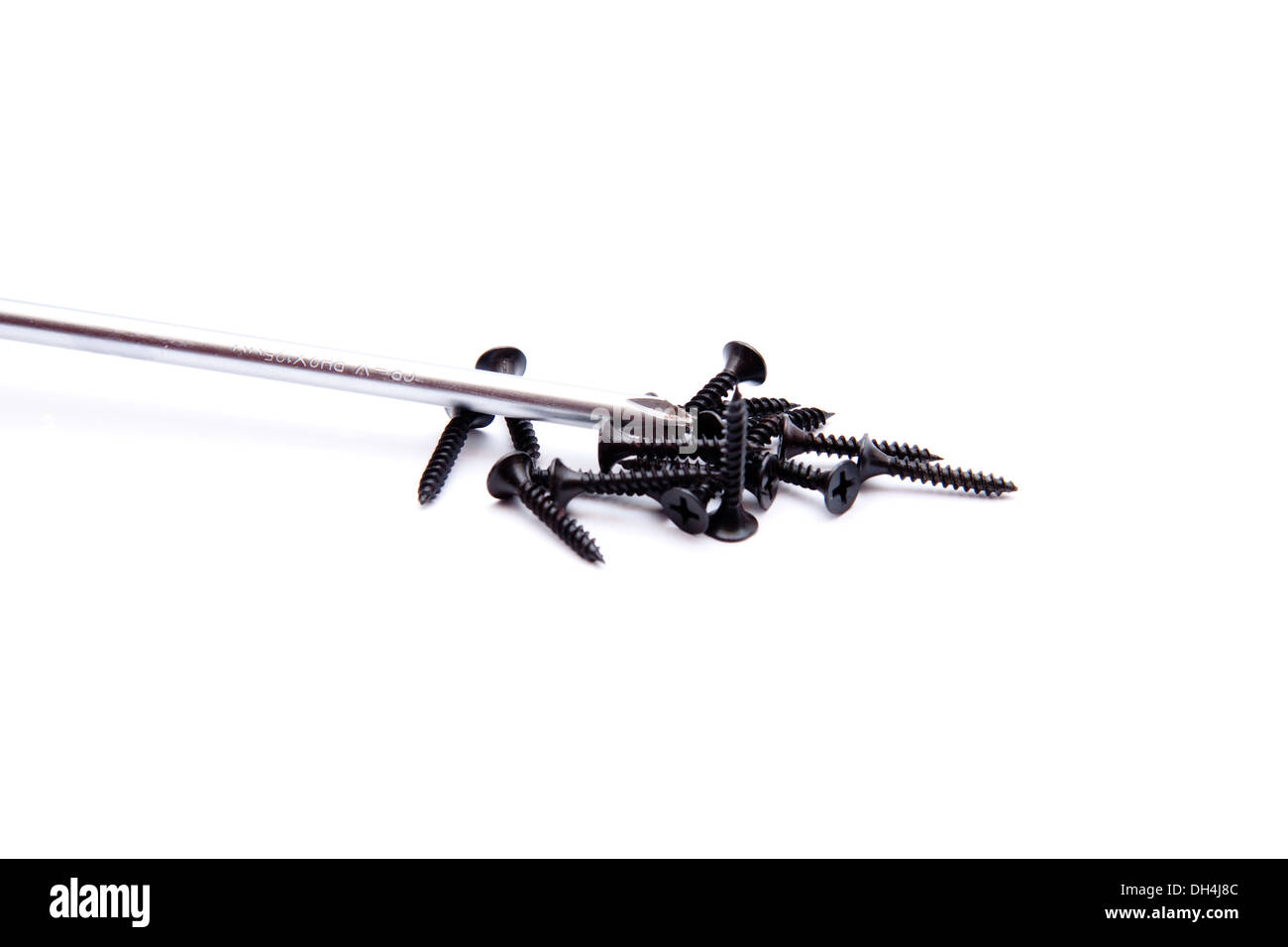 Screws screwdrivers Cut Out Stock Images & Pictures - Alamy