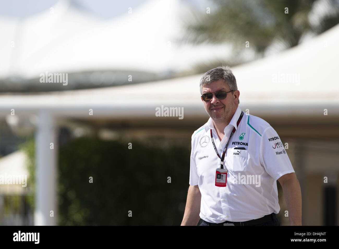 Mercedes f1 team principal ross brawn hi-res stock photography and ...