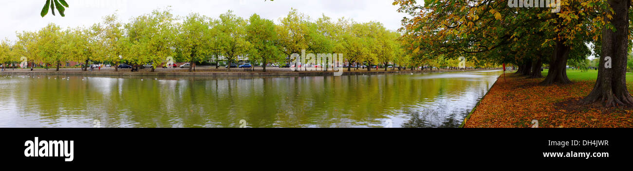 Panoramic view of River Great Ouse in Bedford Stock Photo - Alamy