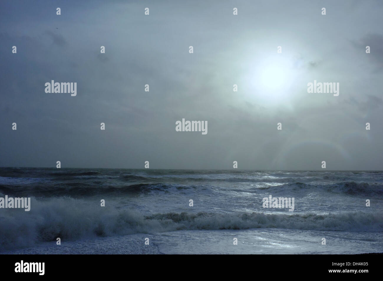 Brighton storm waves hi-res stock photography and images - Alamy
