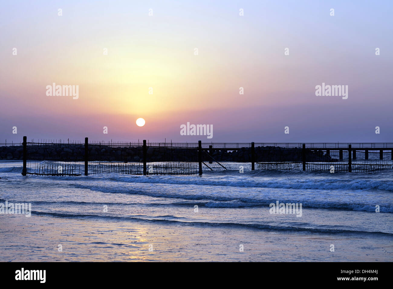 Beach in Sharjah Stock Photo - Alamy