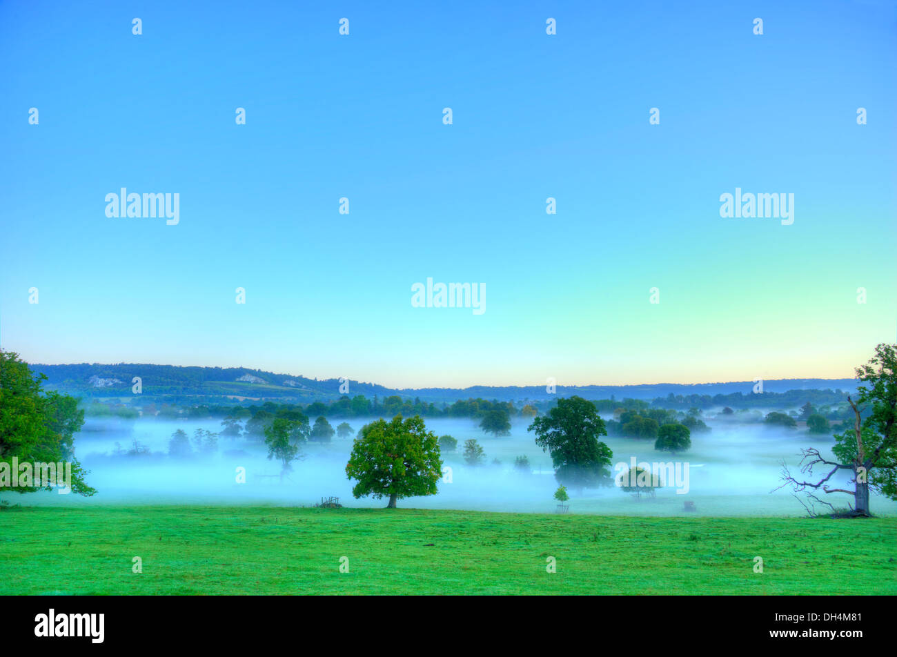Surrey Hills, Box Hill sunsets Stock Photo - Alamy