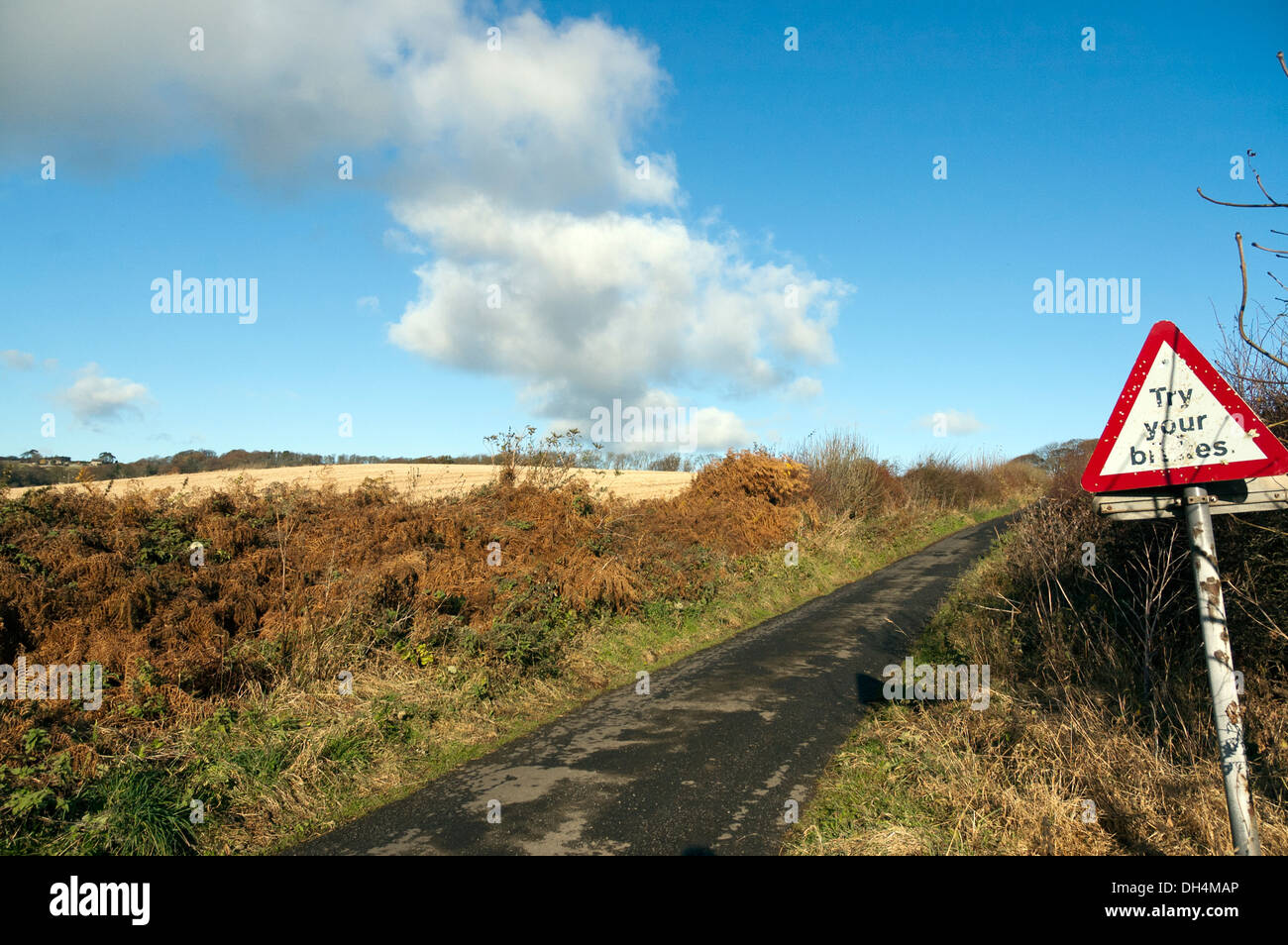 The Northumberland countryside in autumn Stock Photo - Alamy