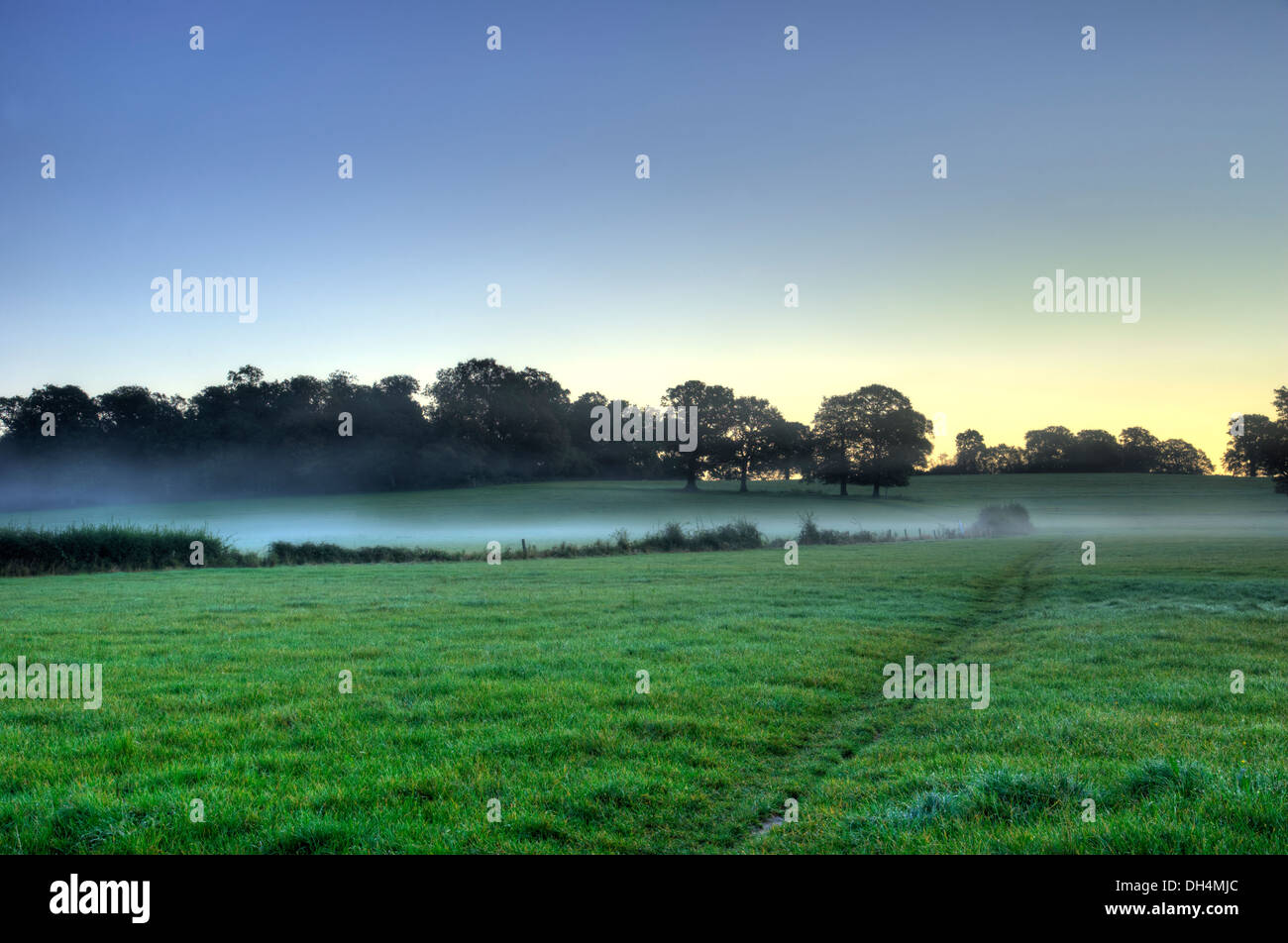 Surrey Hills, Box Hill sunsets Stock Photo - Alamy
