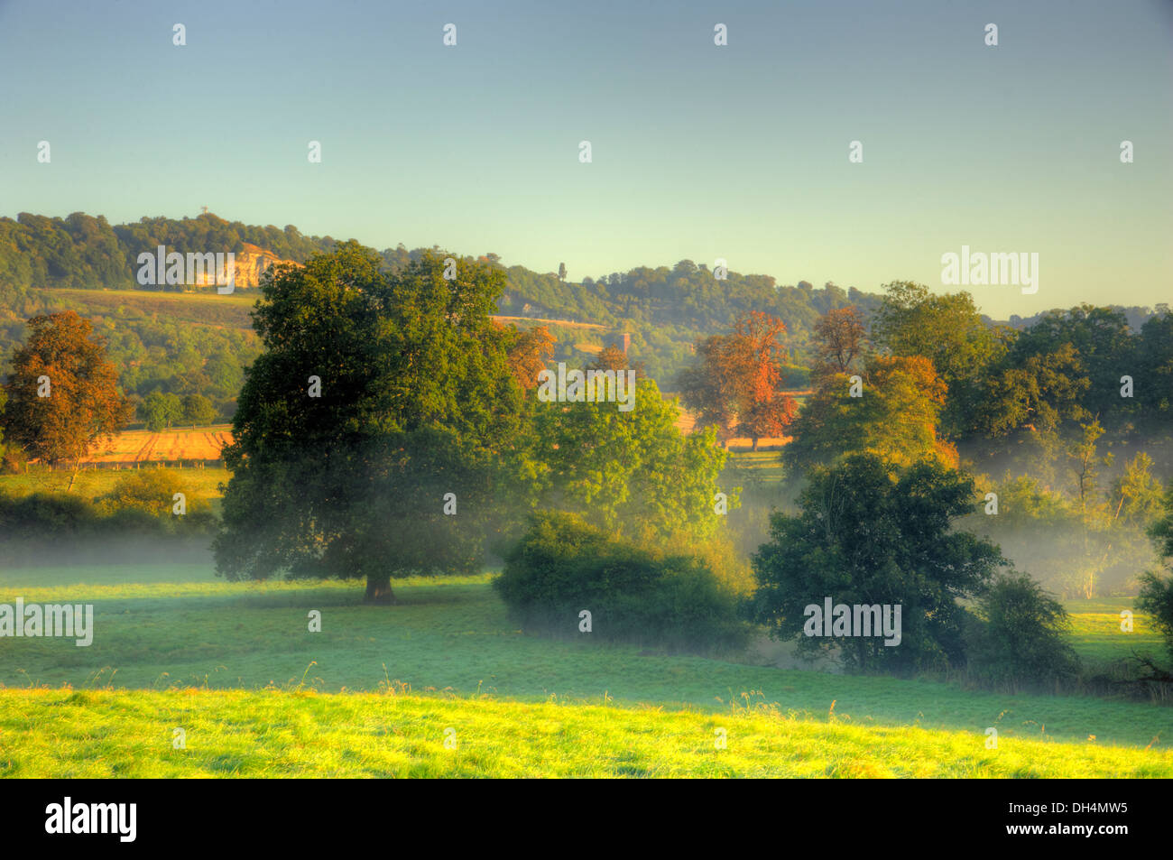 Box hill surrey sunset hi-res stock photography and images - Alamy