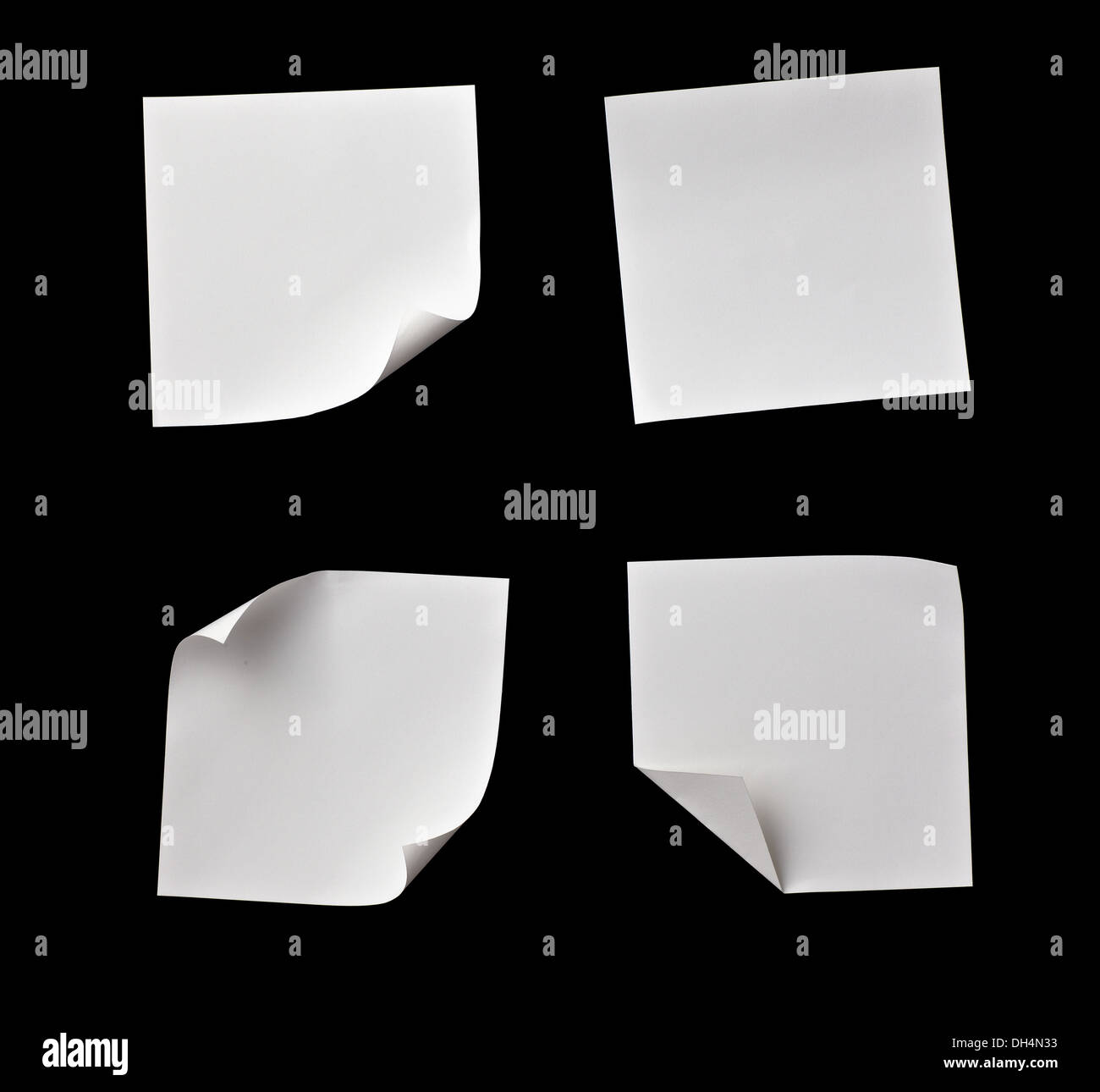 note paper with adhesive tape Stock Photo - Alamy