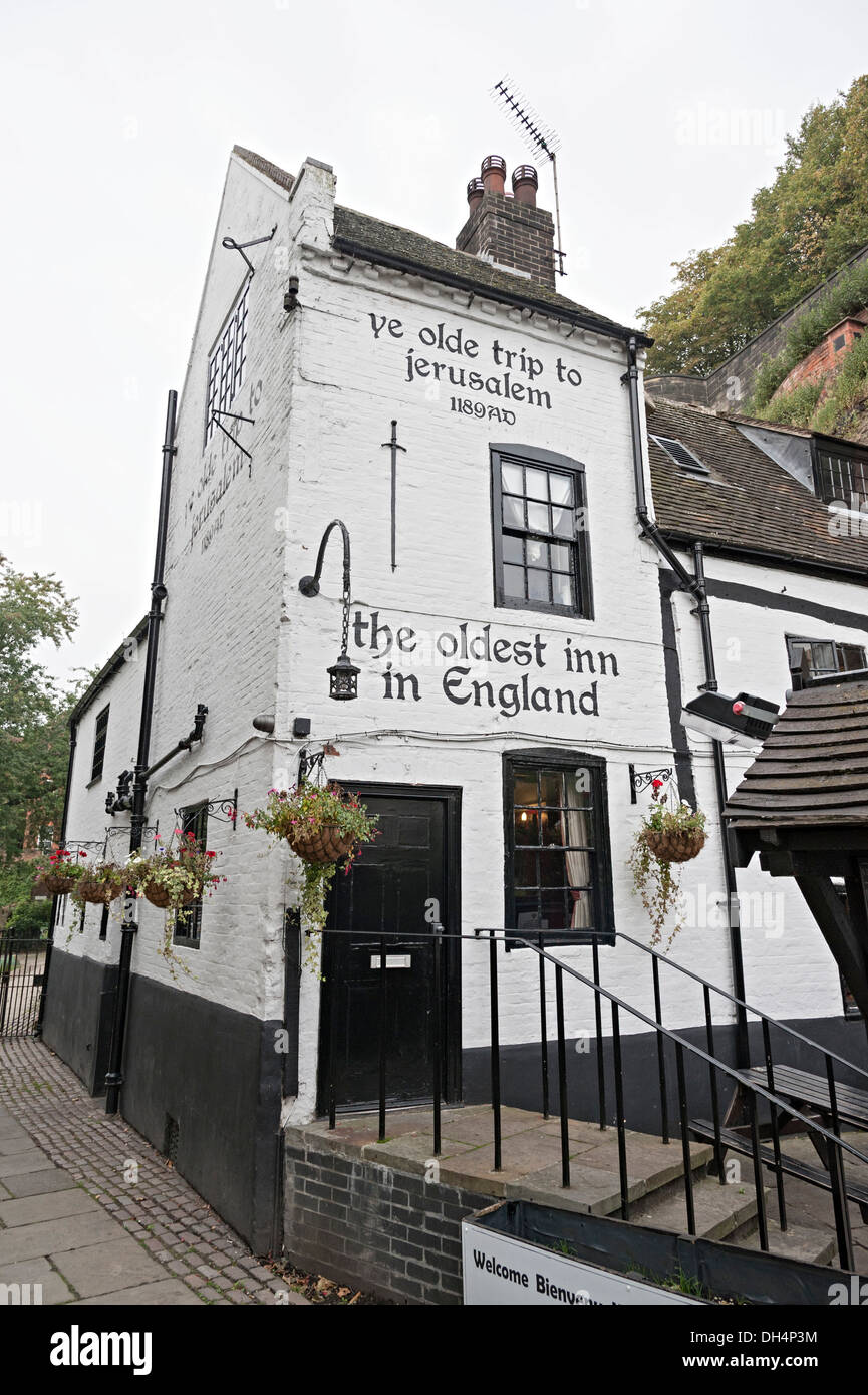 trip to Jerusalem pub Nottingham one of the oldest pubs in england ...