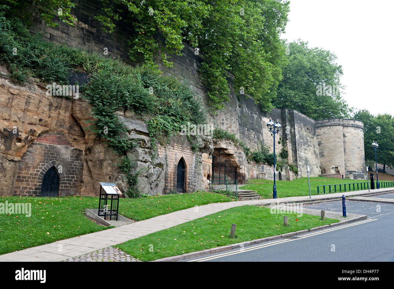Nottingham castle cave hi-res stock photography and images - Alamy