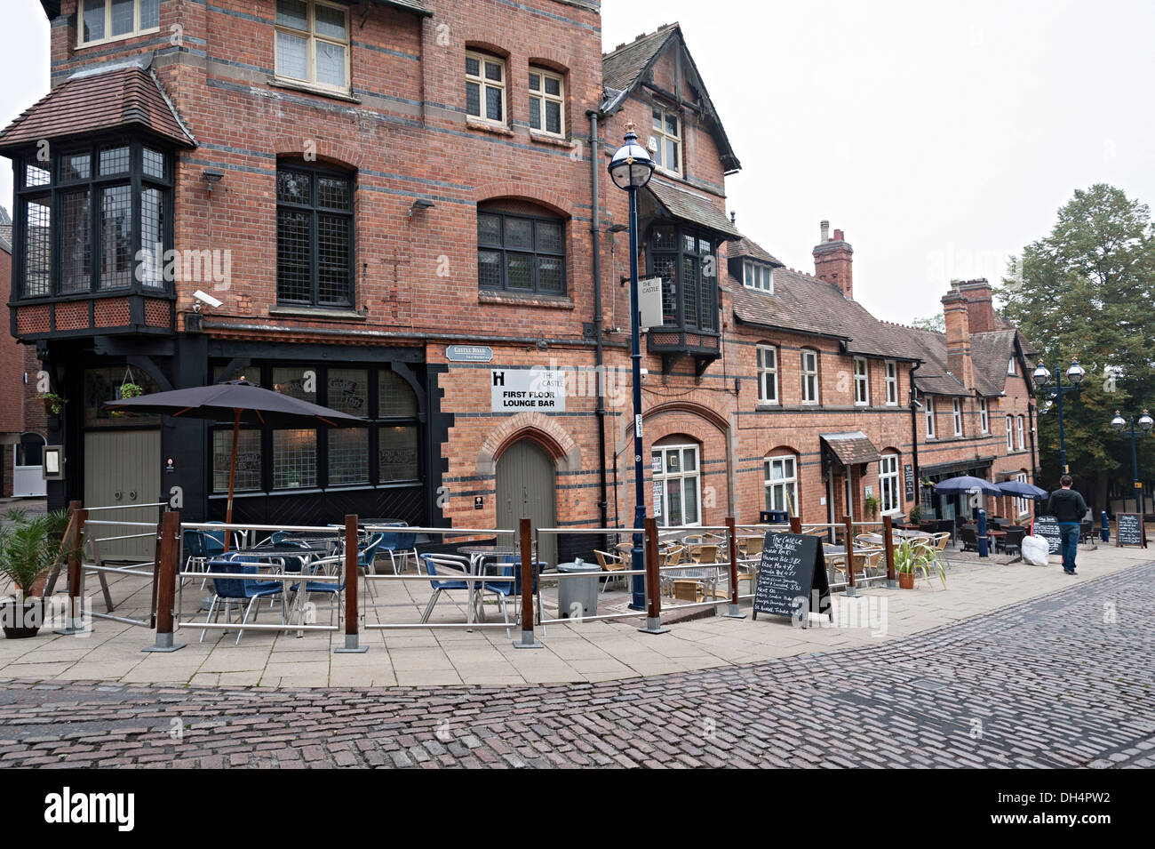 castle pub and fothergills bistro castle road nottingham Stock Photo ...