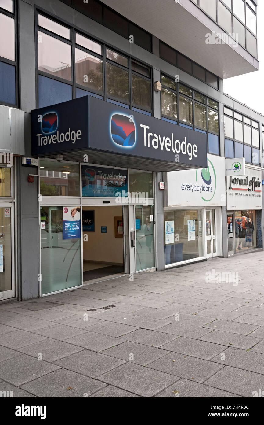 Travelodge hotel nottingham buildings hi-res stock photography and ...