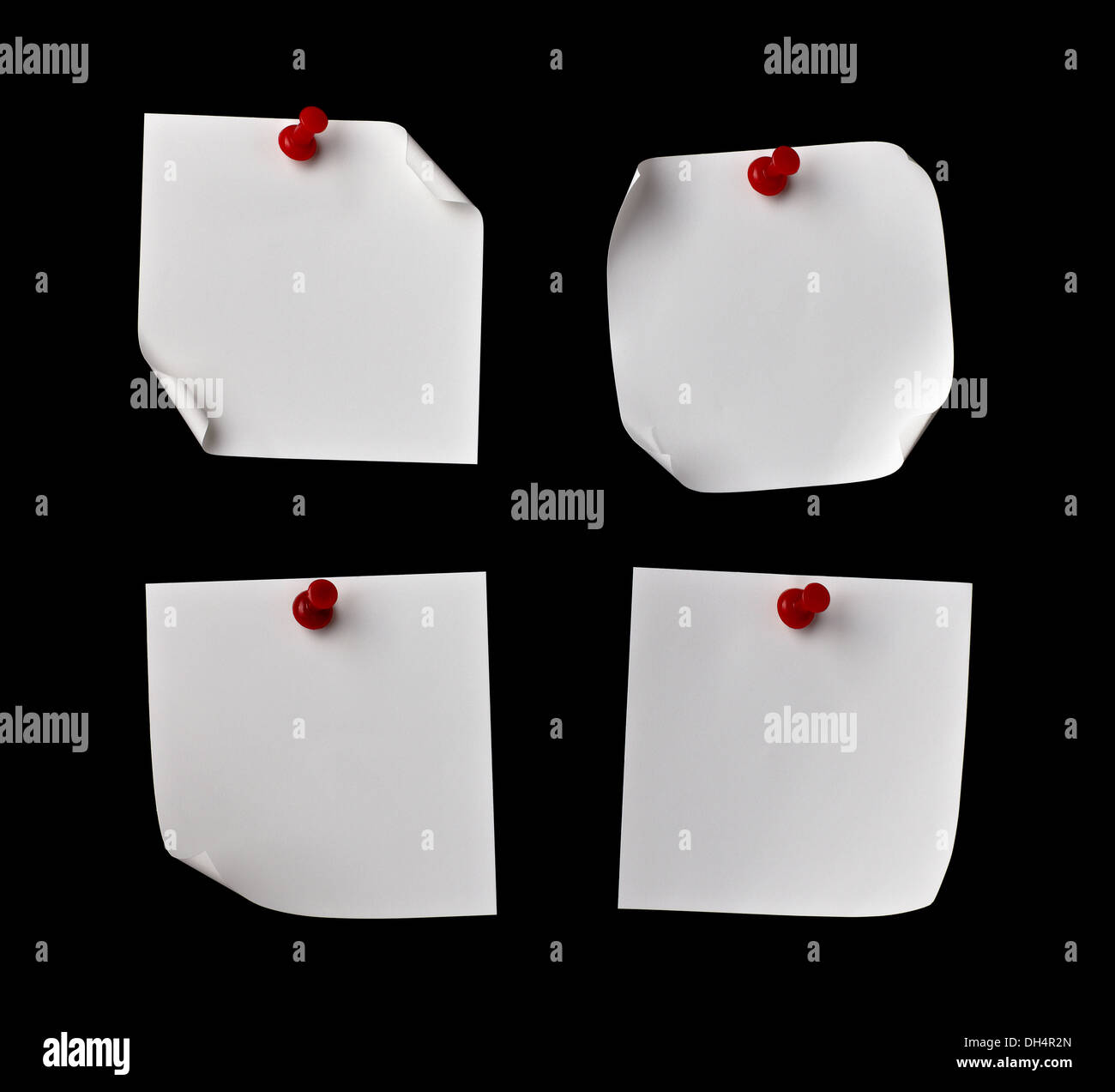 note paper with adhesive tape Stock Photo - Alamy