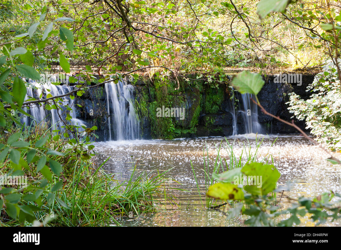 Derbyshire waterfall hi-res stock photography and images - Alamy
