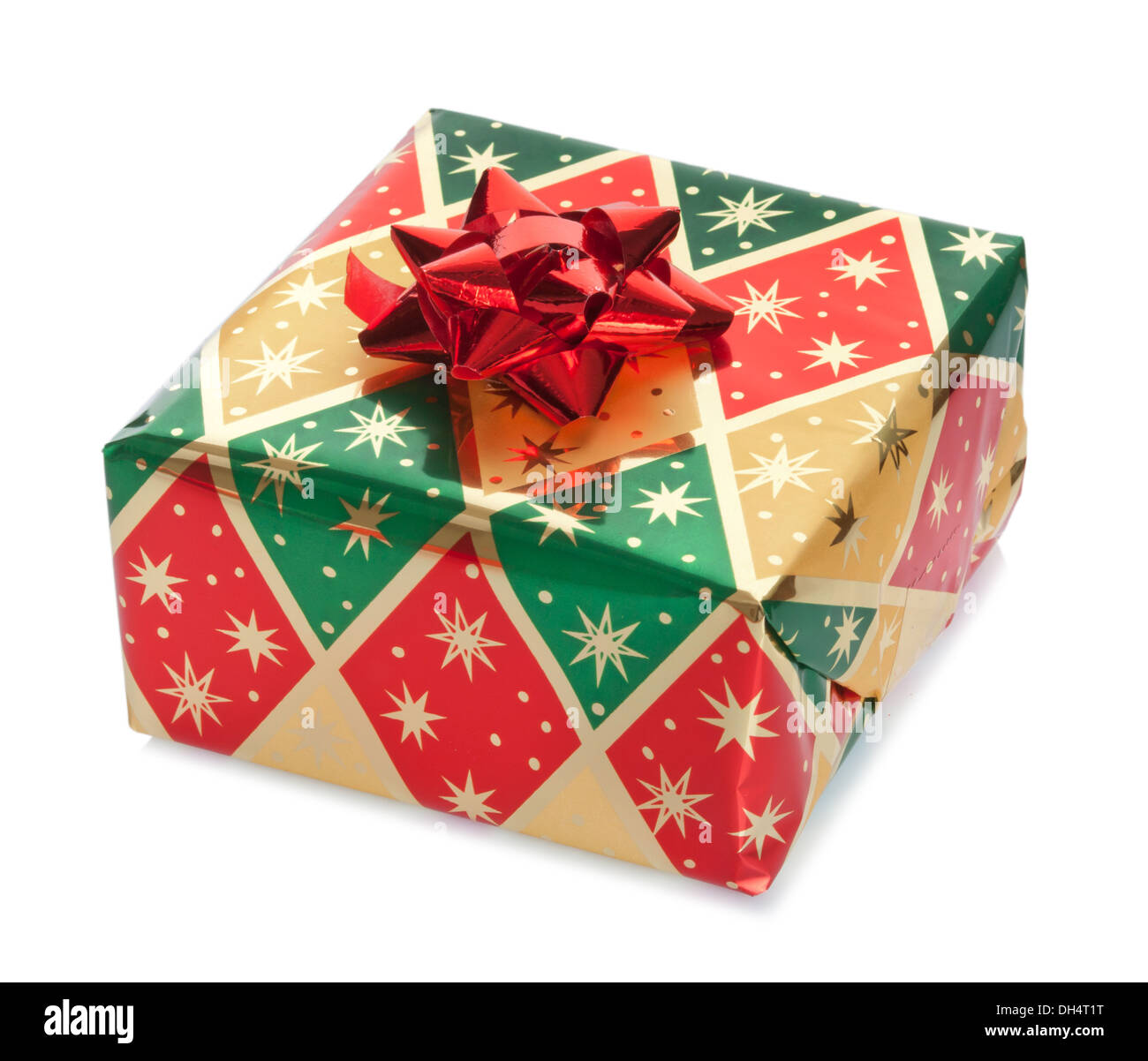 Colorful gift boxes isolated on white background Stock Photo - Alamy