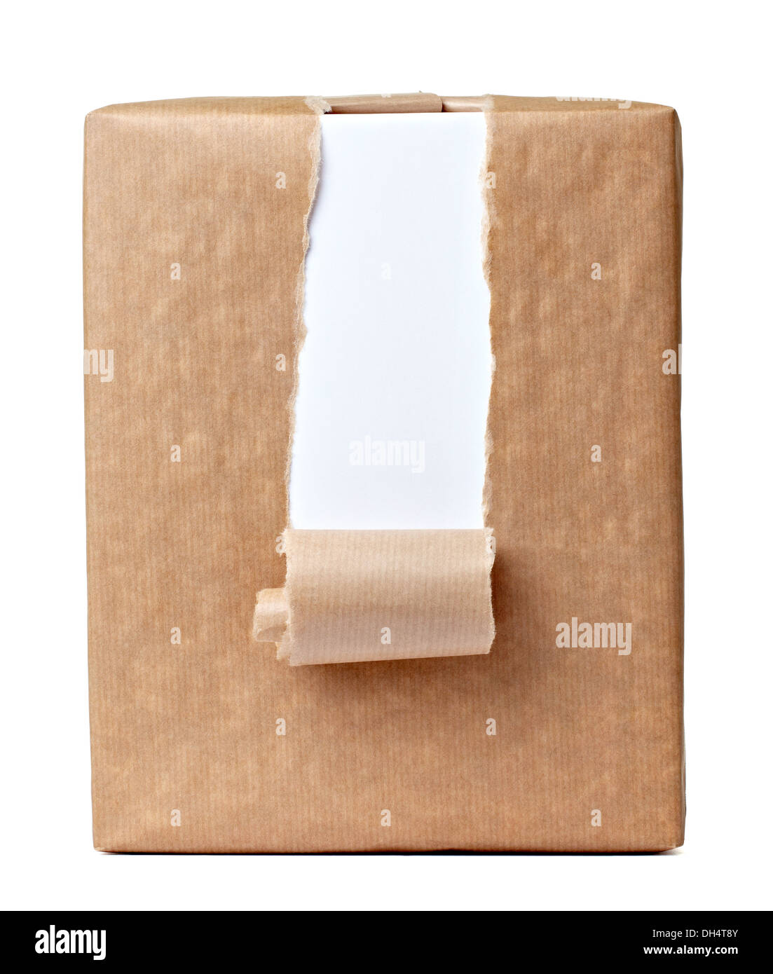 box ripped wrapping Stock Photo - Alamy