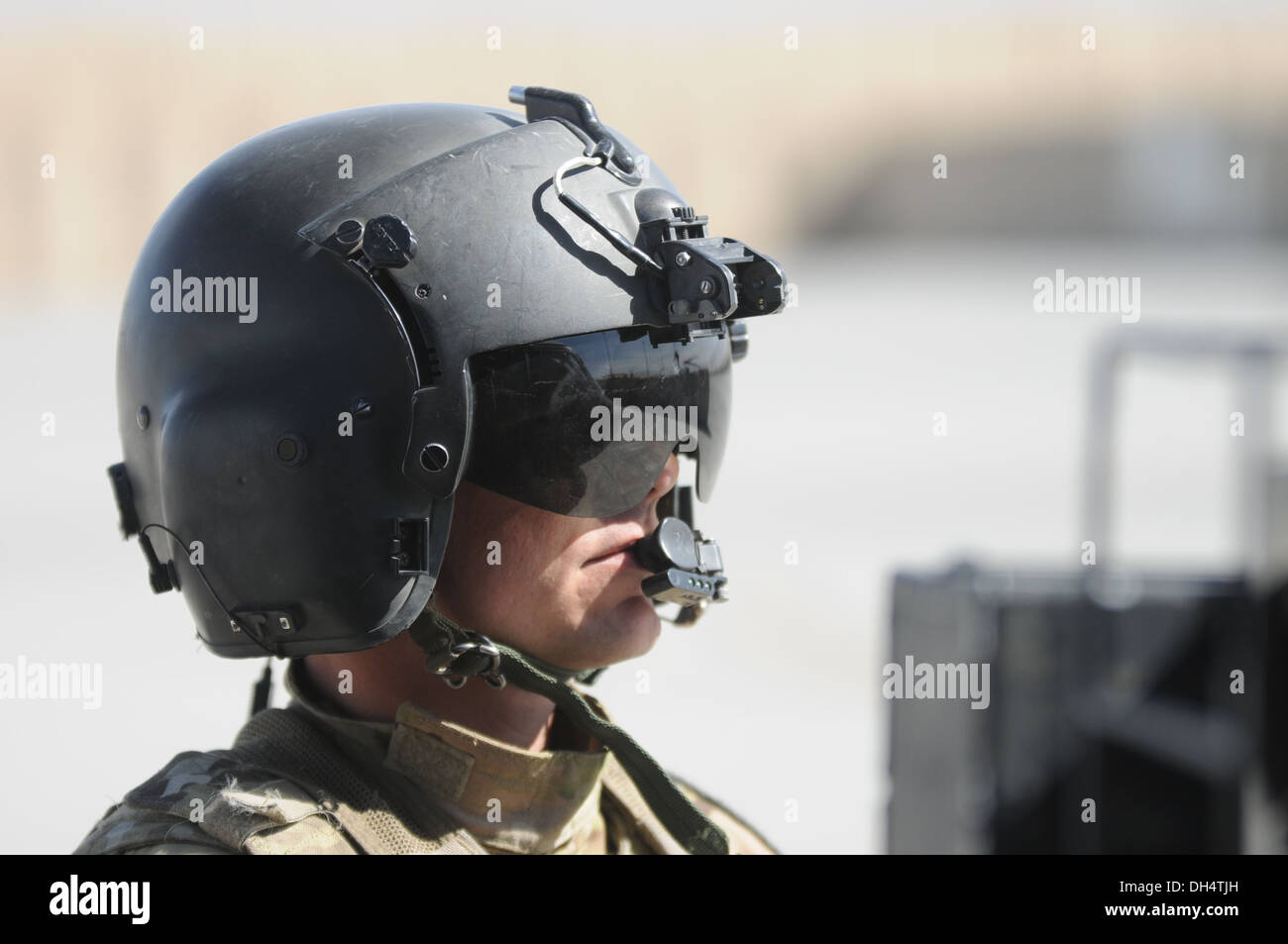 Sgt. Jason Leaders, a UH-60M Black Hawk helicopter crew chief from 2nd ...