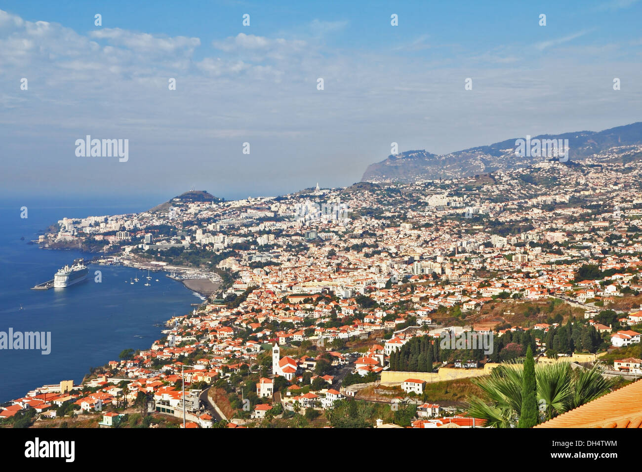 The capital of Madeira Funchal city Stock Photo - Alamy