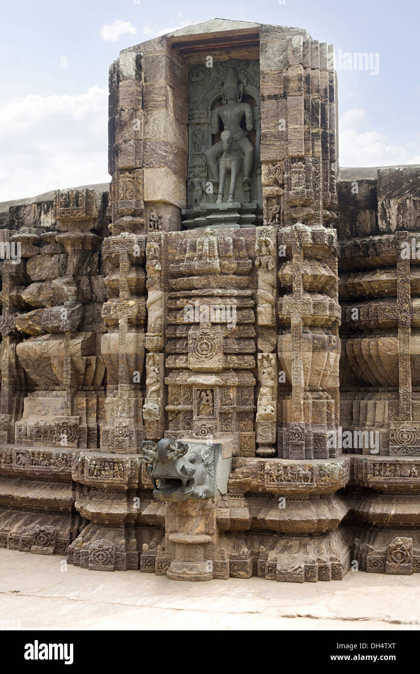 Water Spout. Mayadevi Temple, Konarak Sun temple complex, Orissa, India ...