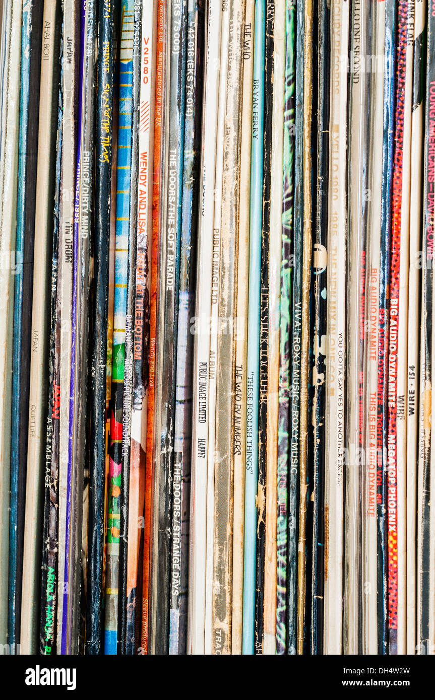Record collection hi-res stock photography and images - Alamy
