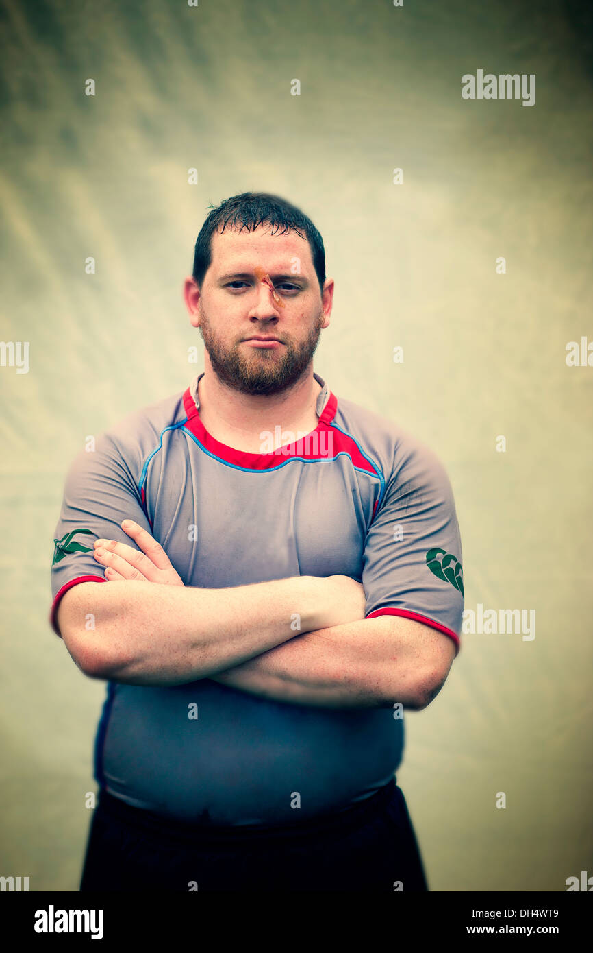 Rugby player face hi-res stock photography and images - Alamy
