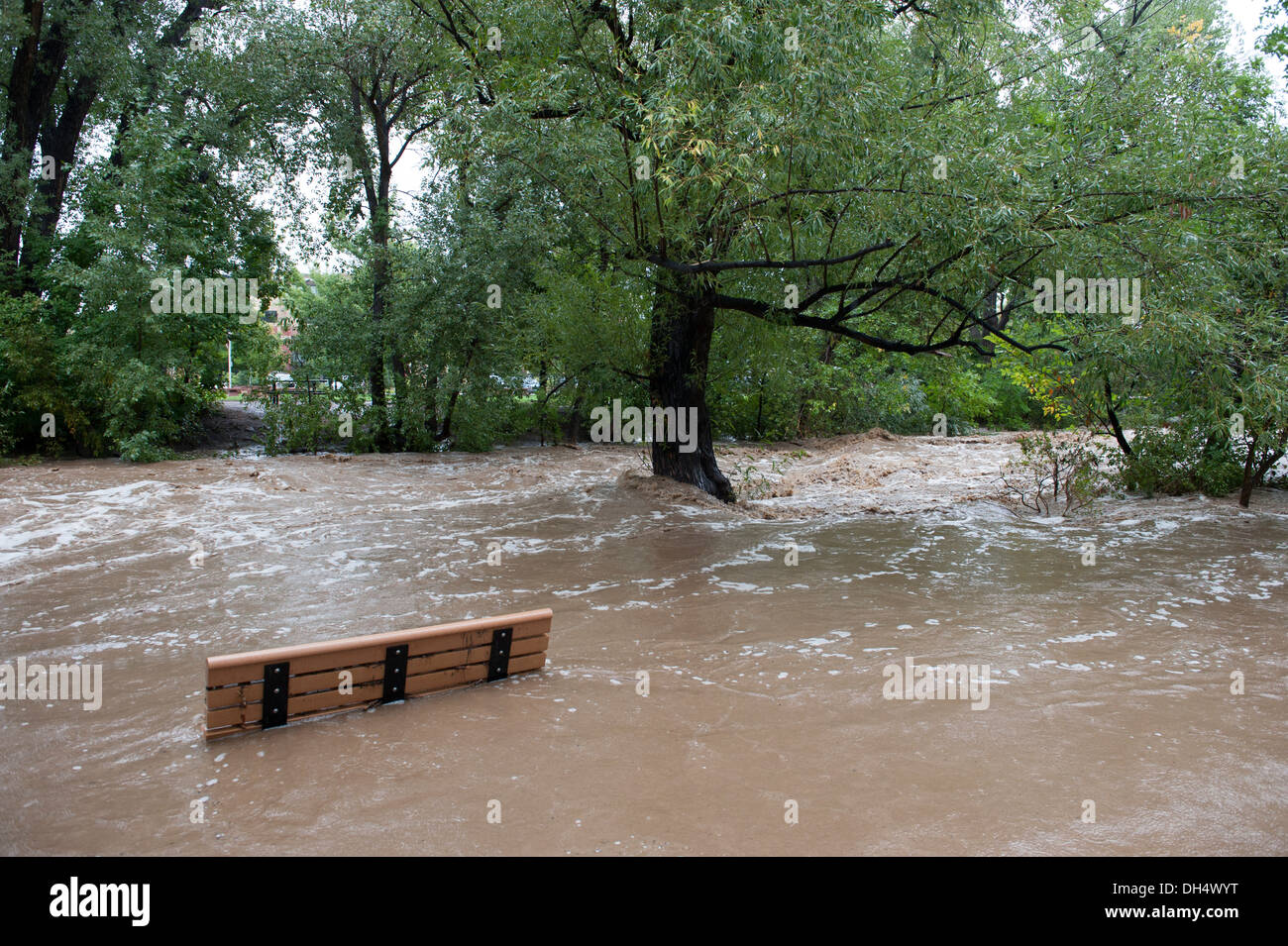 Boulder, CO Flood Stock Photo - Alamy