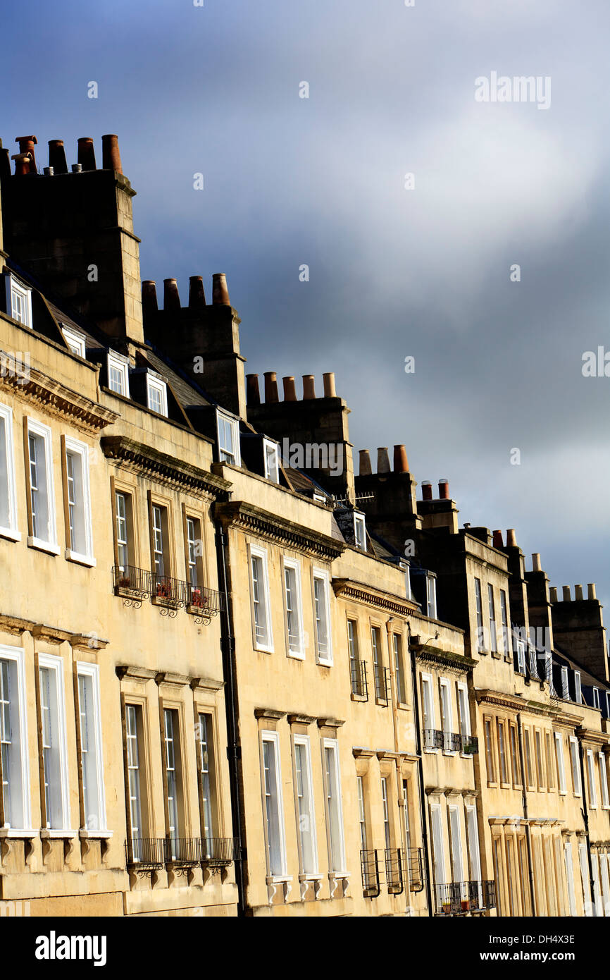 Georgian architecture terrace hi-res stock photography and images - Alamy