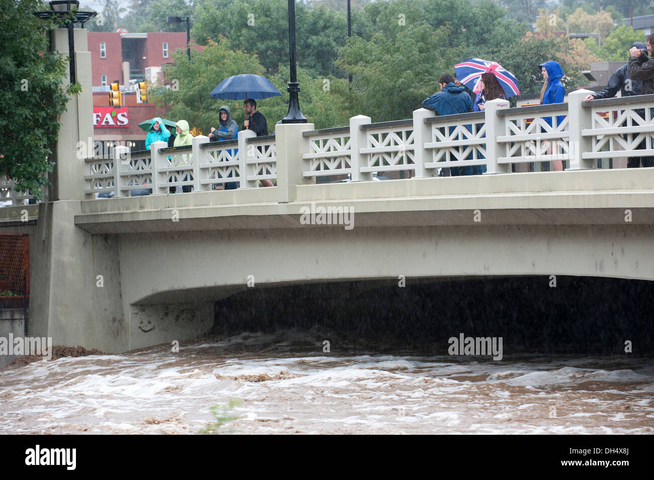 Boulder, CO Flood Stock Photo - Alamy