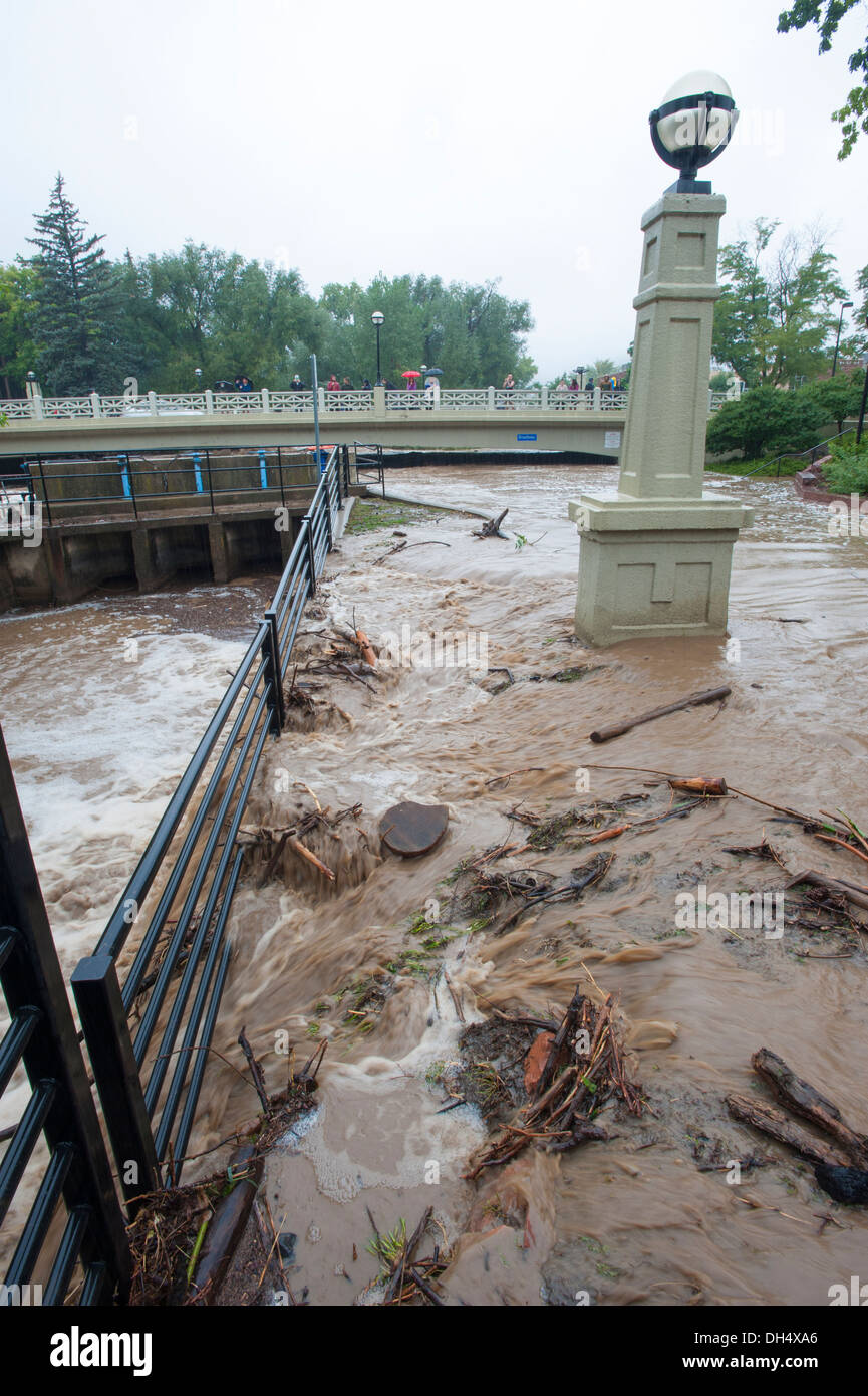 Boulder, CO Flood Stock Photo - Alamy