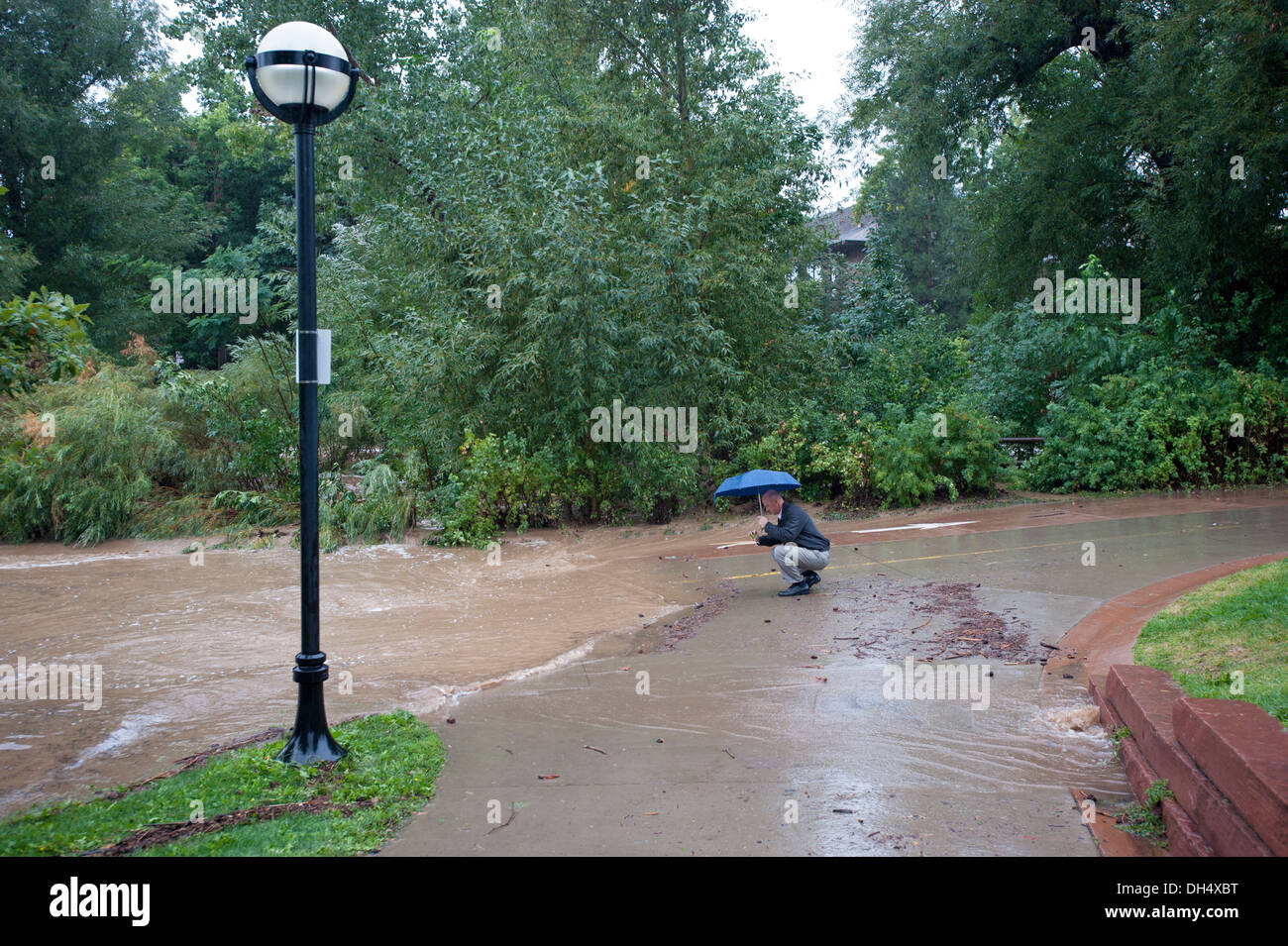 Boulder, CO Flood Stock Photo - Alamy