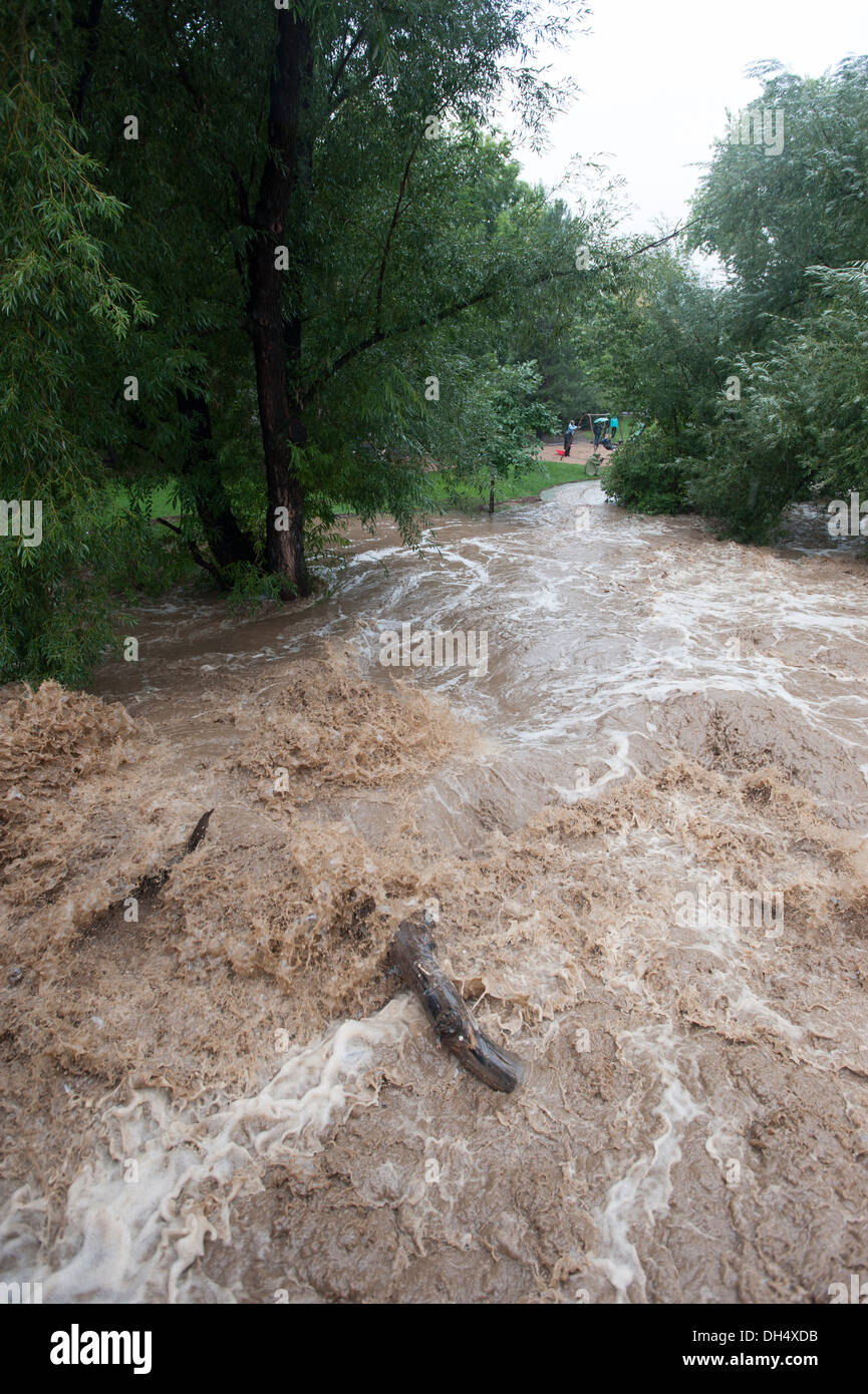 Boulder, CO Flood Stock Photo - Alamy