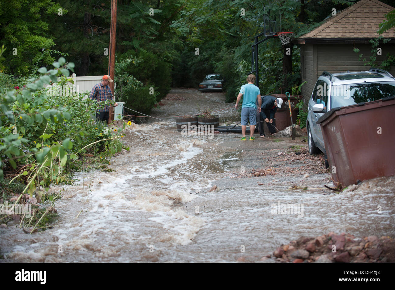 Boulder, CO Flood Stock Photo - Alamy