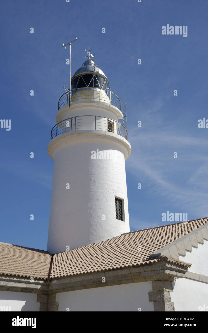Capdepera Lighthouse in Cala Rajada Stock Photo - Alamy