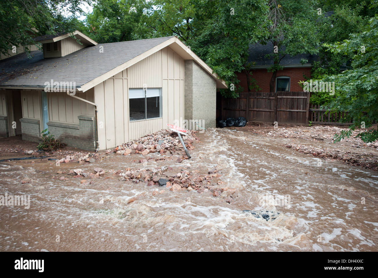 Boulder, CO Flood Stock Photo - Alamy
