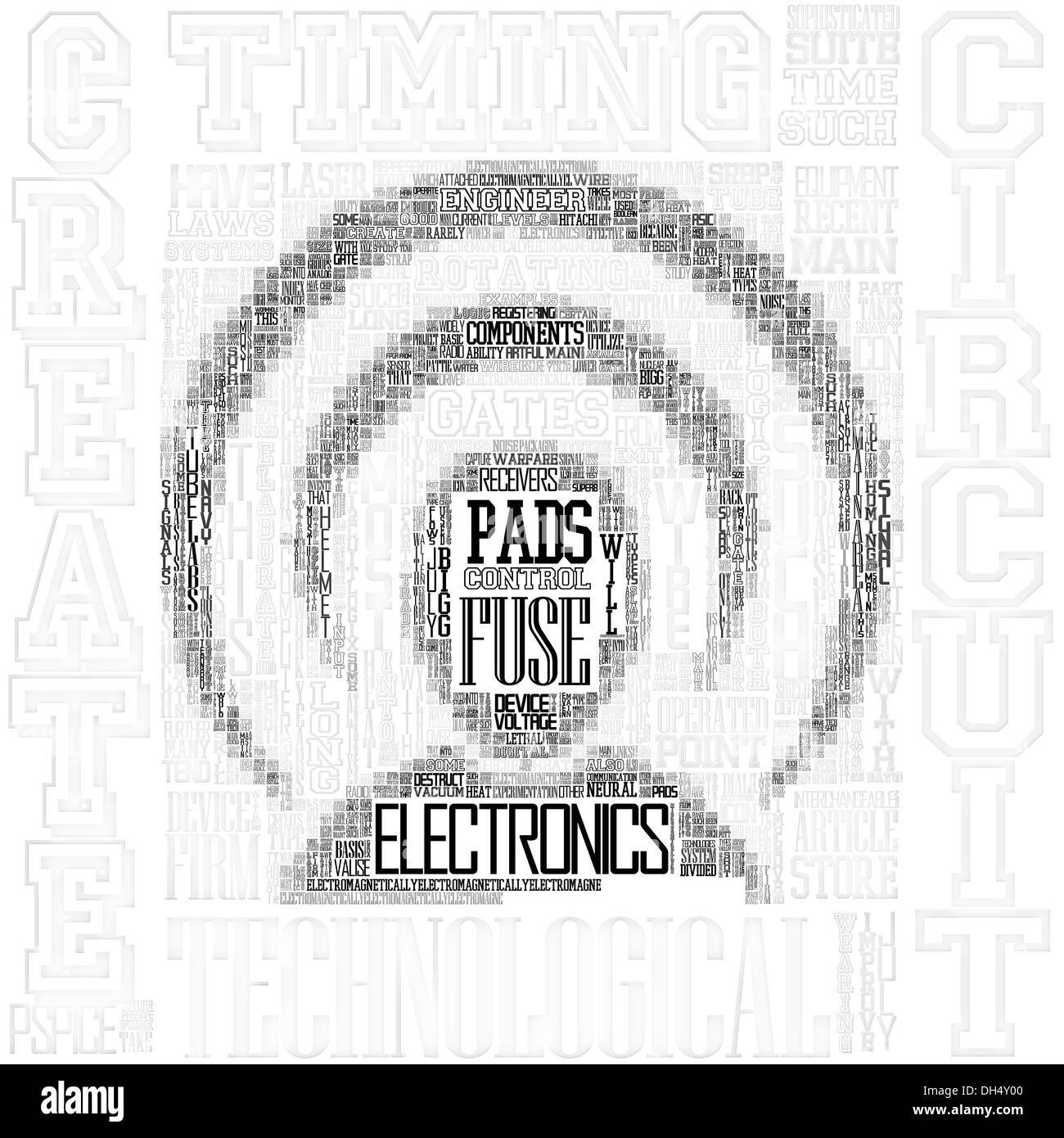 Typography designs Black and White Stock Photos & Images - Alamy