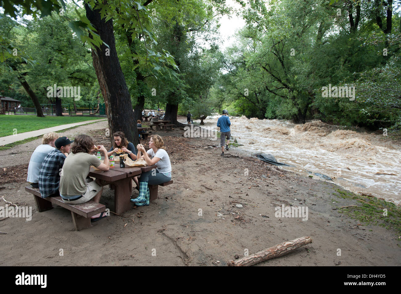 Boulder, CO Flood Stock Photo - Alamy