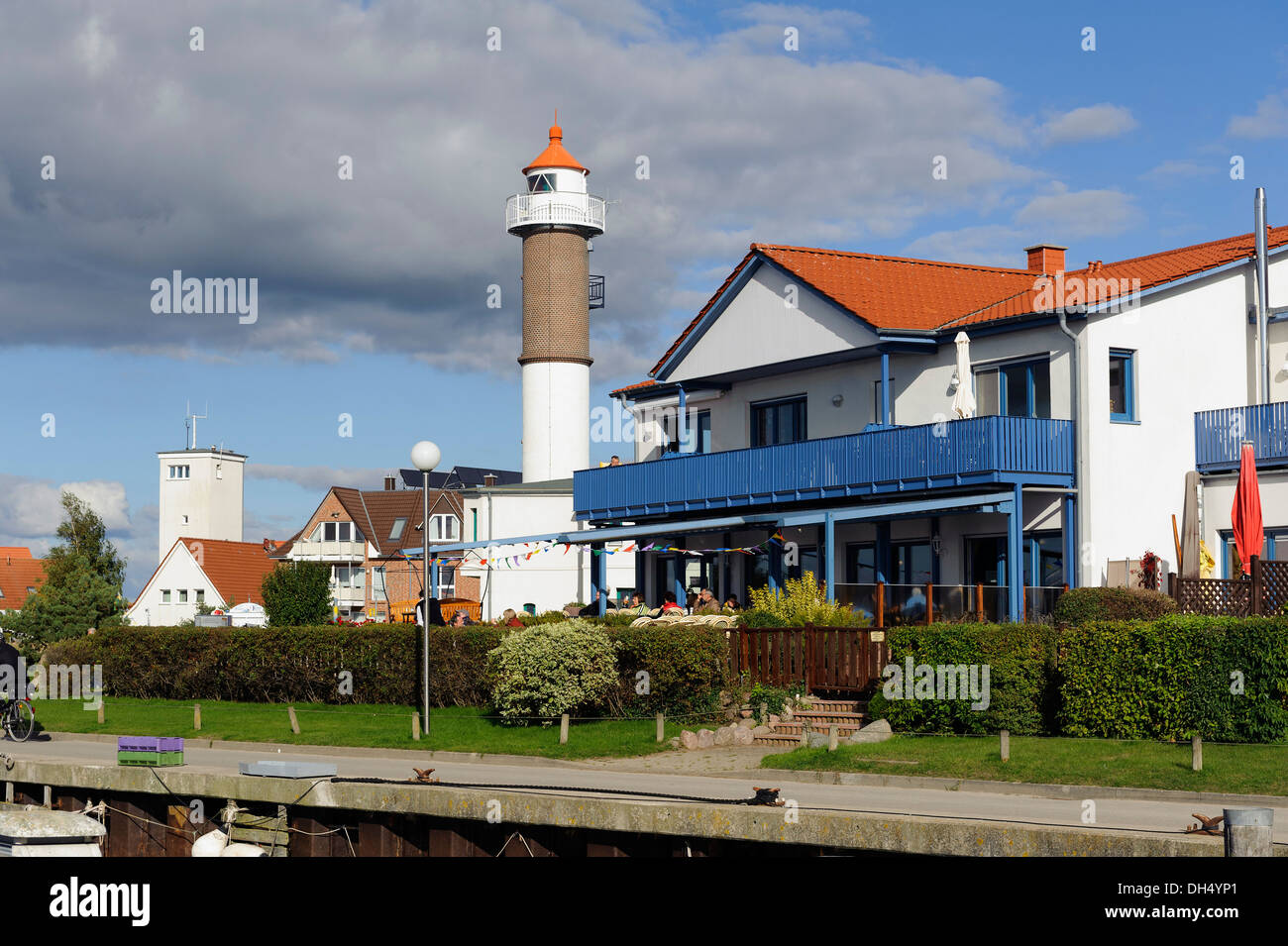 Harbor of Timmendorf, isle of Poel,Mecklenburg-Hither Pomerania ...