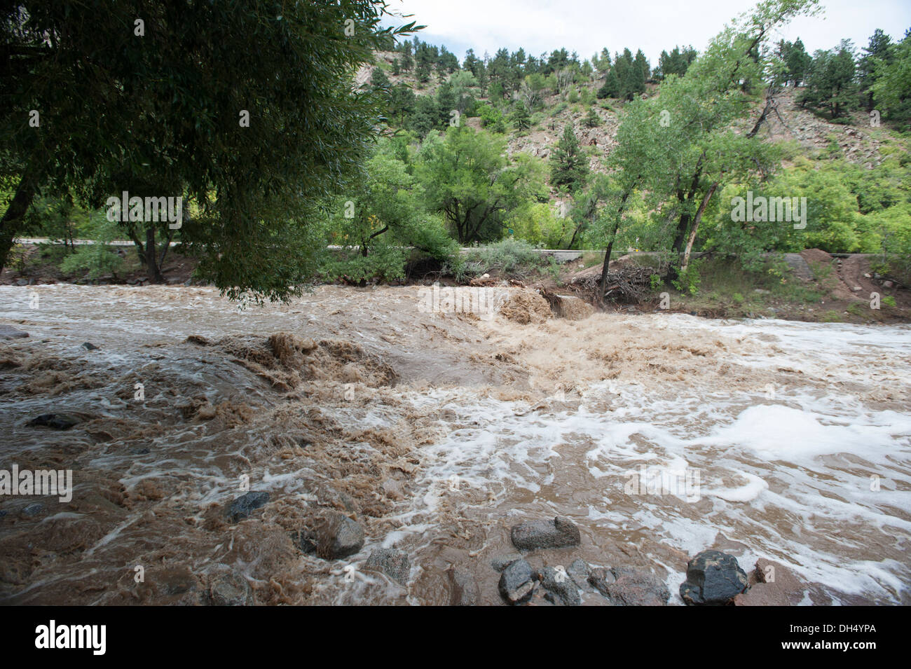 Boulder, CO Flood Stock Photo - Alamy
