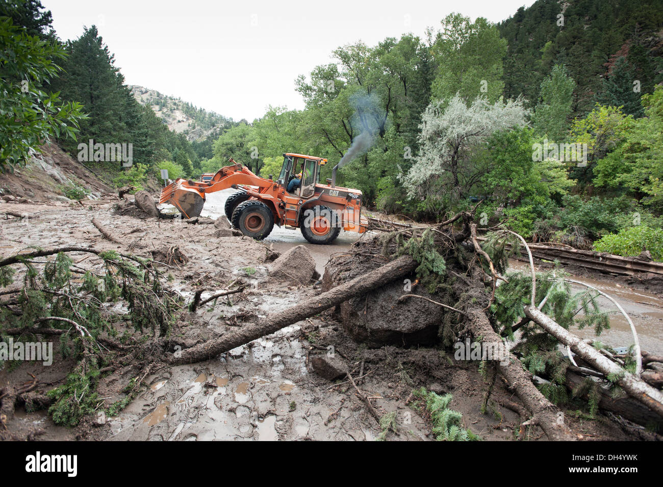 Boulder, CO Flood Stock Photo - Alamy