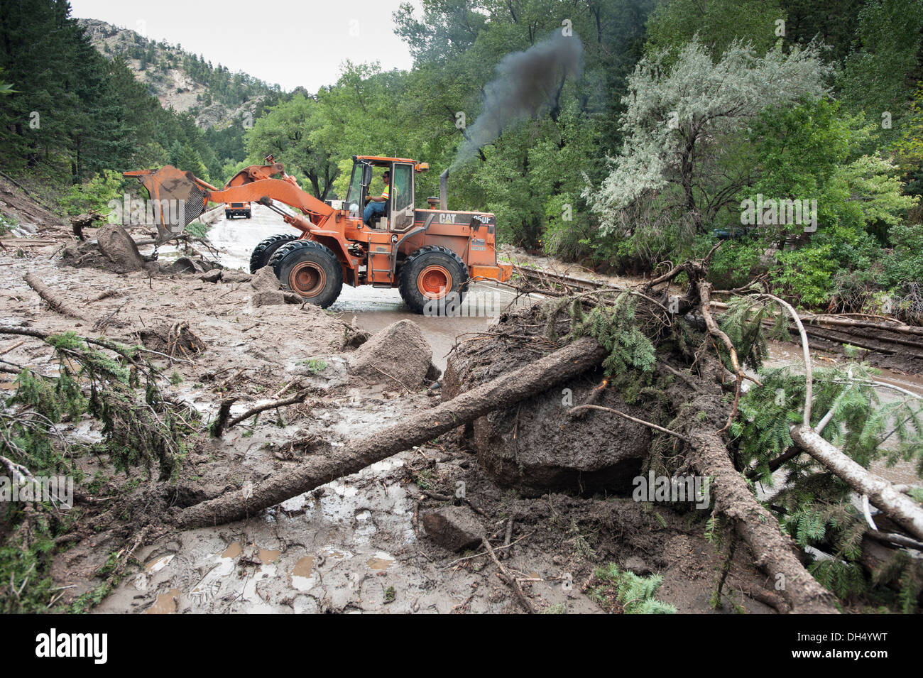 Boulder, CO Flood Stock Photo - Alamy