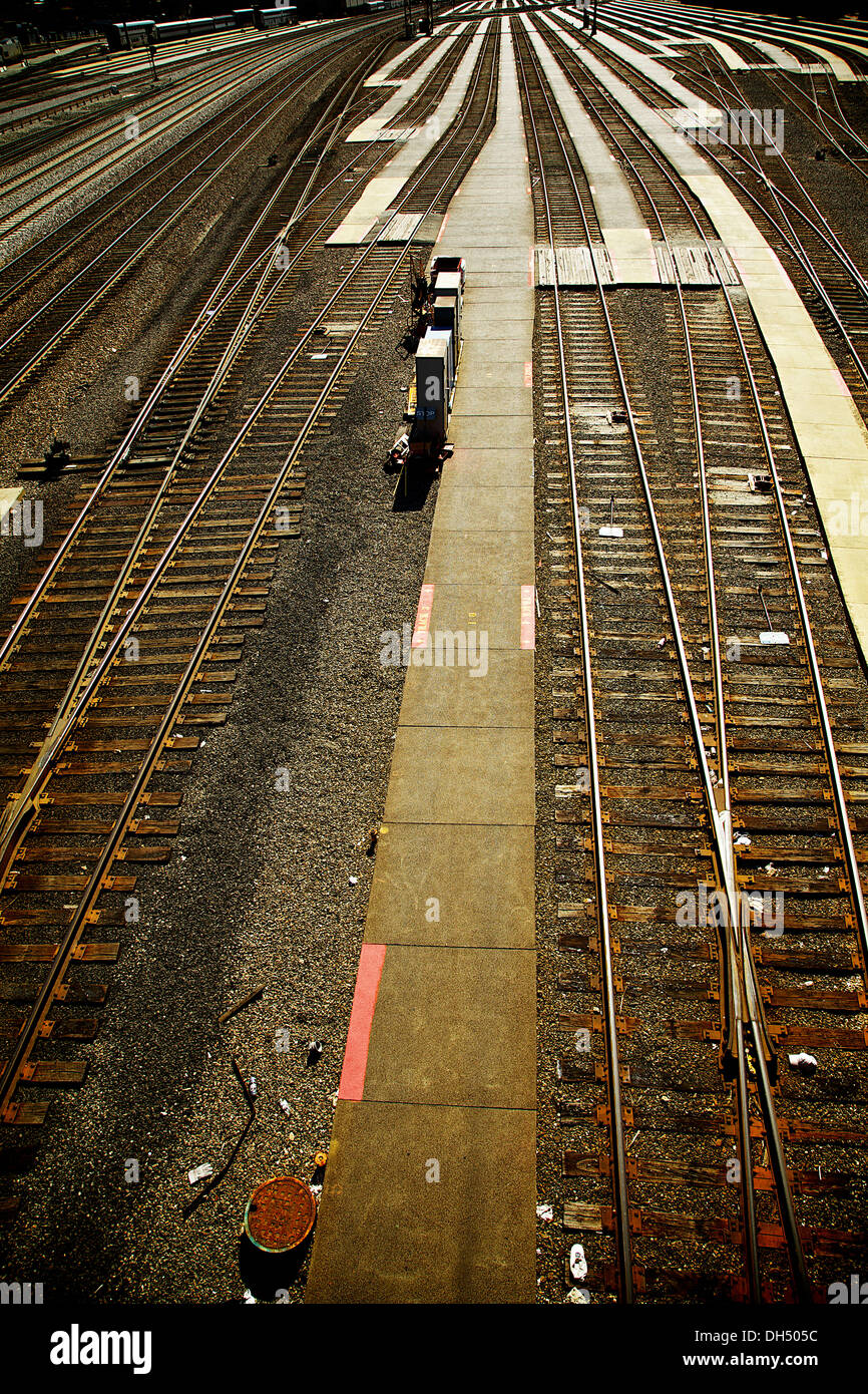 Train junction hi-res stock photography and images - Alamy