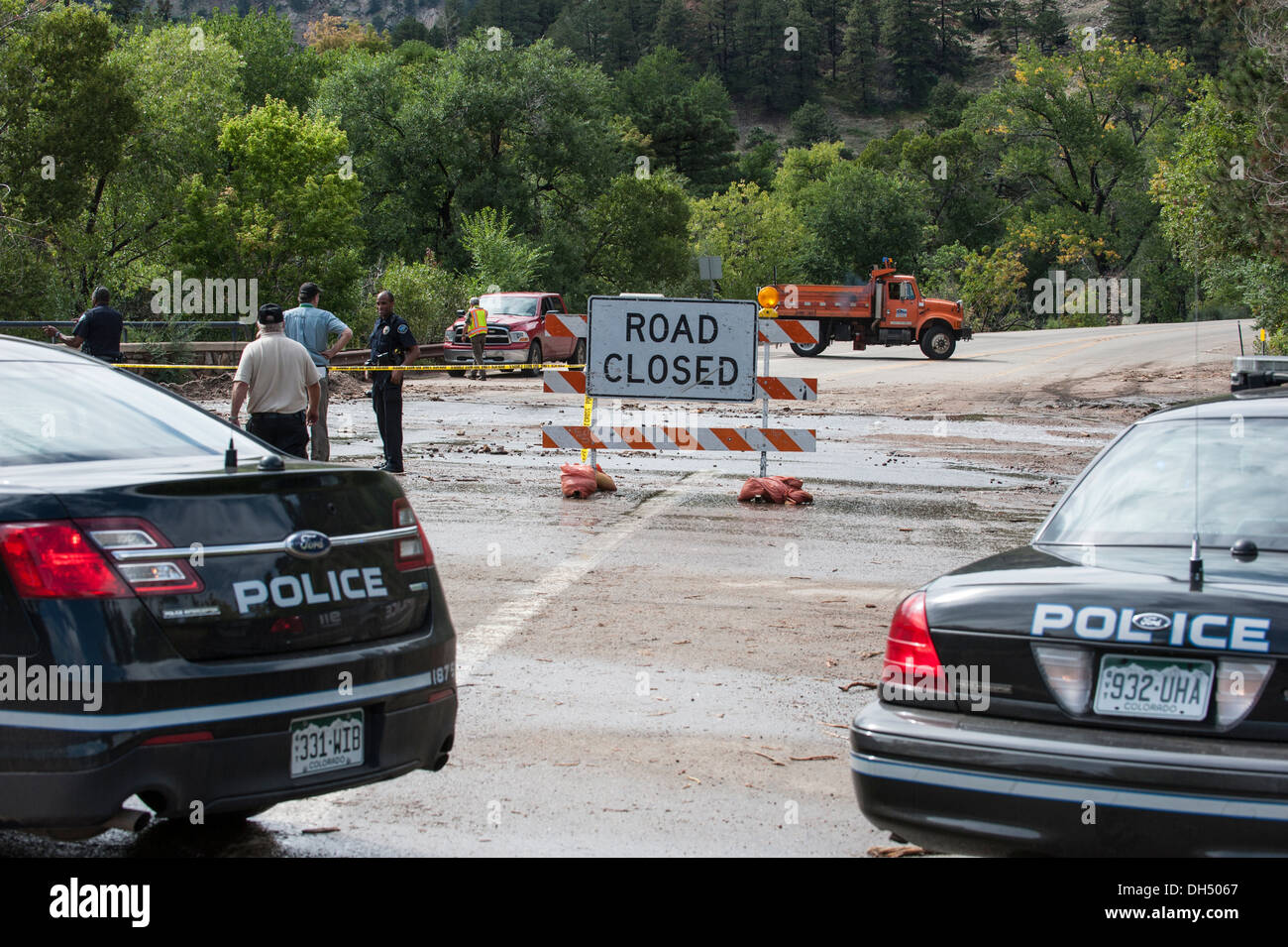 Boulder, CO Flood Stock Photo - Alamy