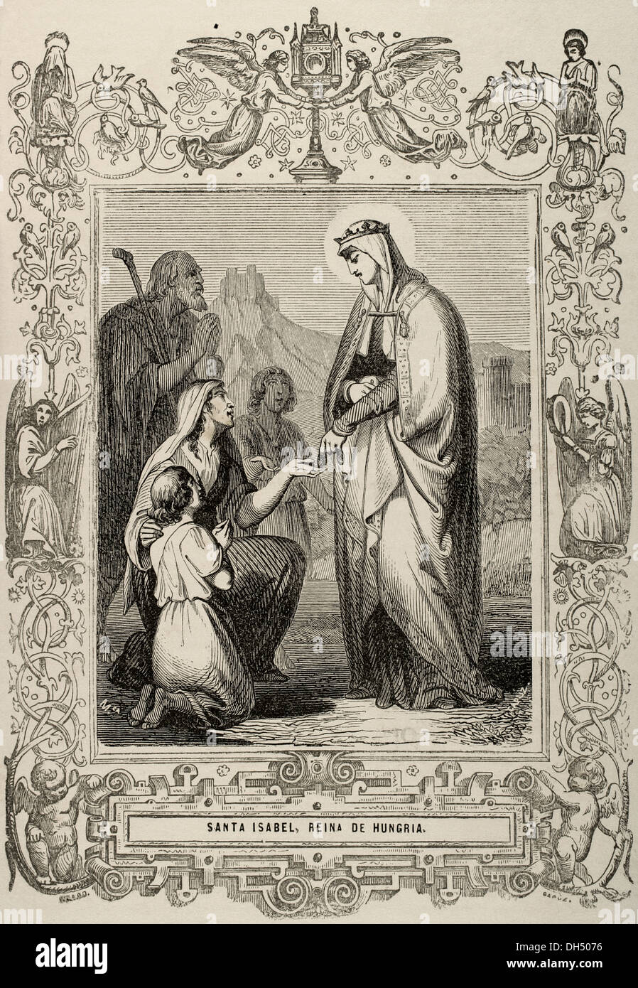Saint elizabeth of hungary hi-res stock photography and images - Alamy